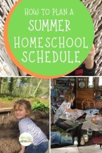 Homeschool Schedule: Our Summer Routine - An Off Grid Life
