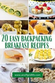 20+ Easy Backpacking Breakfast Recipes - An Off Grid Life