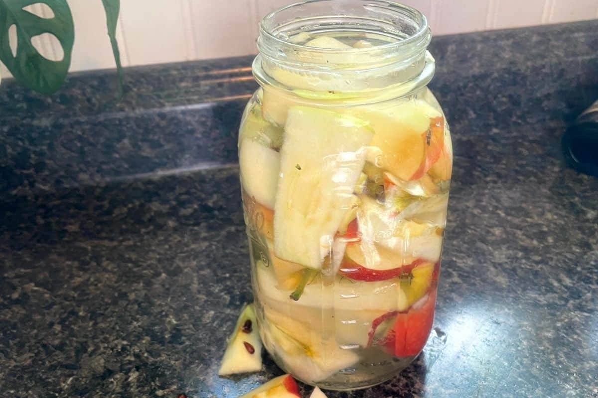 How to Make Homemade Apple Cider Vinegar - An Off Grid Life