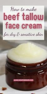 DIY Beef Tallow Face Cream - An Off Grid Life