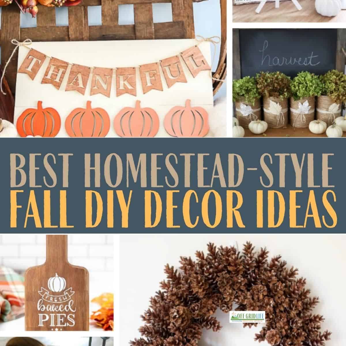 Best Rustic Fall Decor Ideas for 2025 - An Off Grid Life