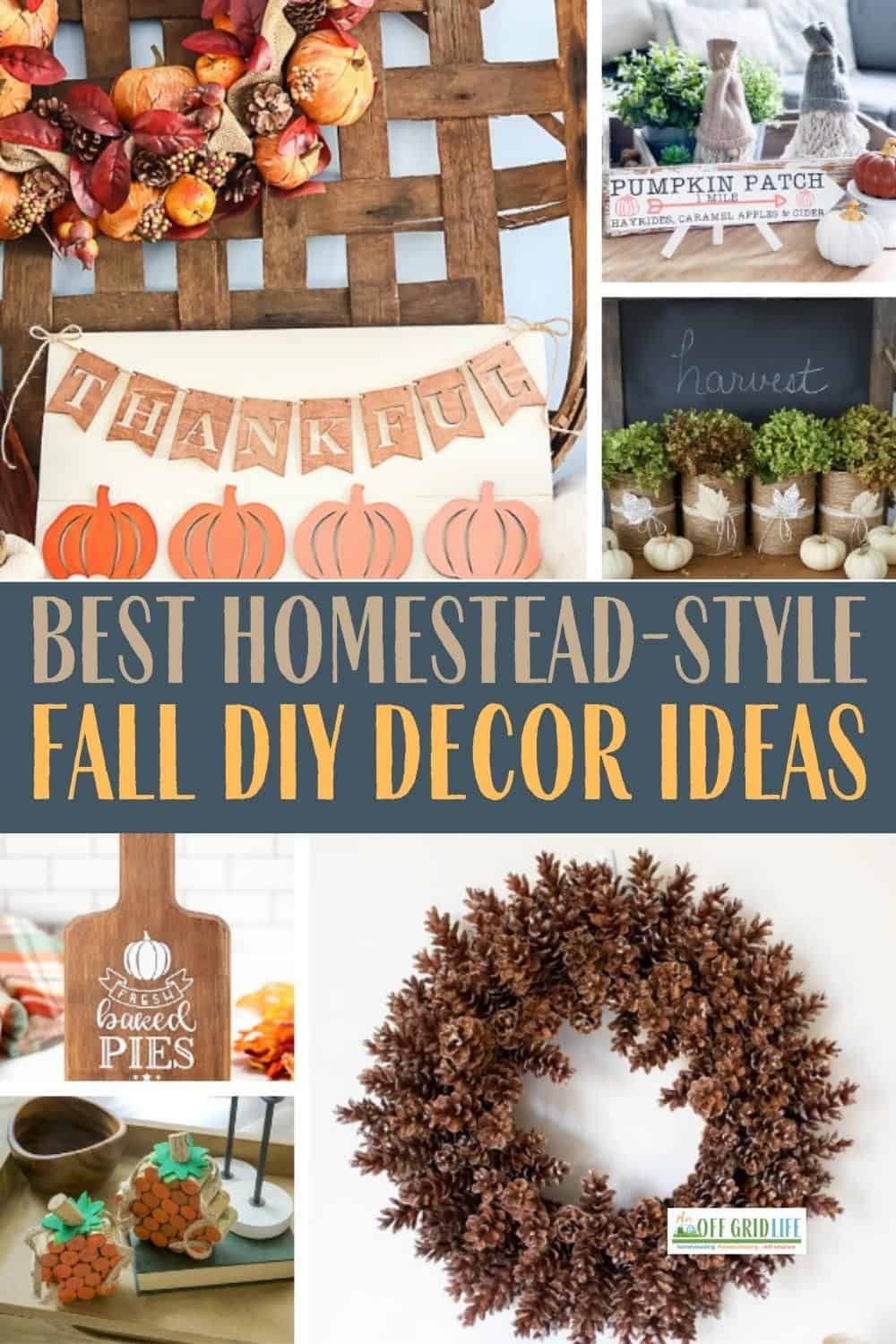 Best Rustic Fall Decor Ideas for 2025 - An Off Grid Life