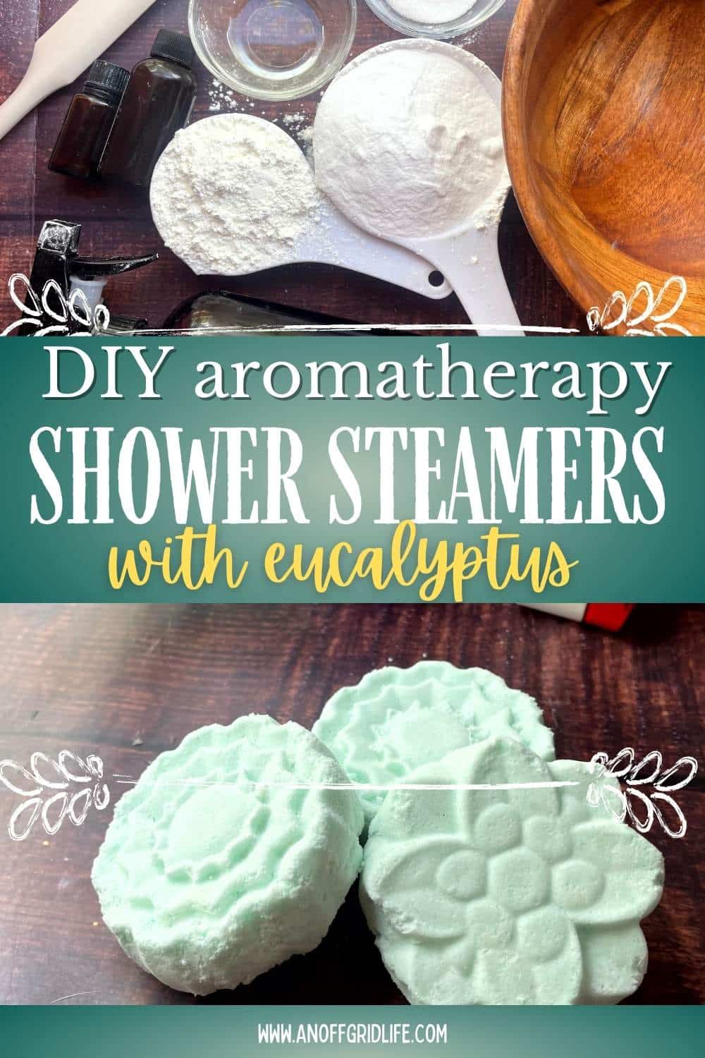 DIY Aromatherapy Shower Steamers: Eucalyptus and Peppermint - An Off ...