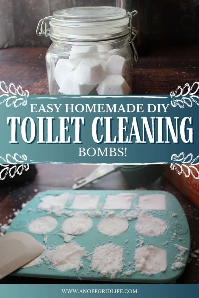 Homemade DIY Toilet Cleaning Bombs - An Off Grid Life