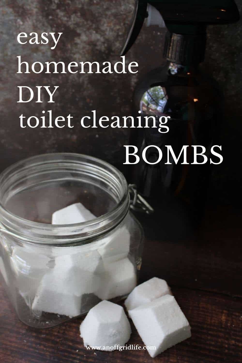 Homemade DIY Toilet Cleaning Bombs - An Off Grid Life