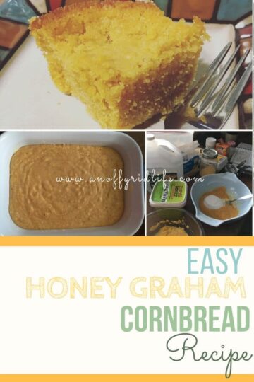 Easy Honey Graham Cornbread Recipe - An Off Grid Life