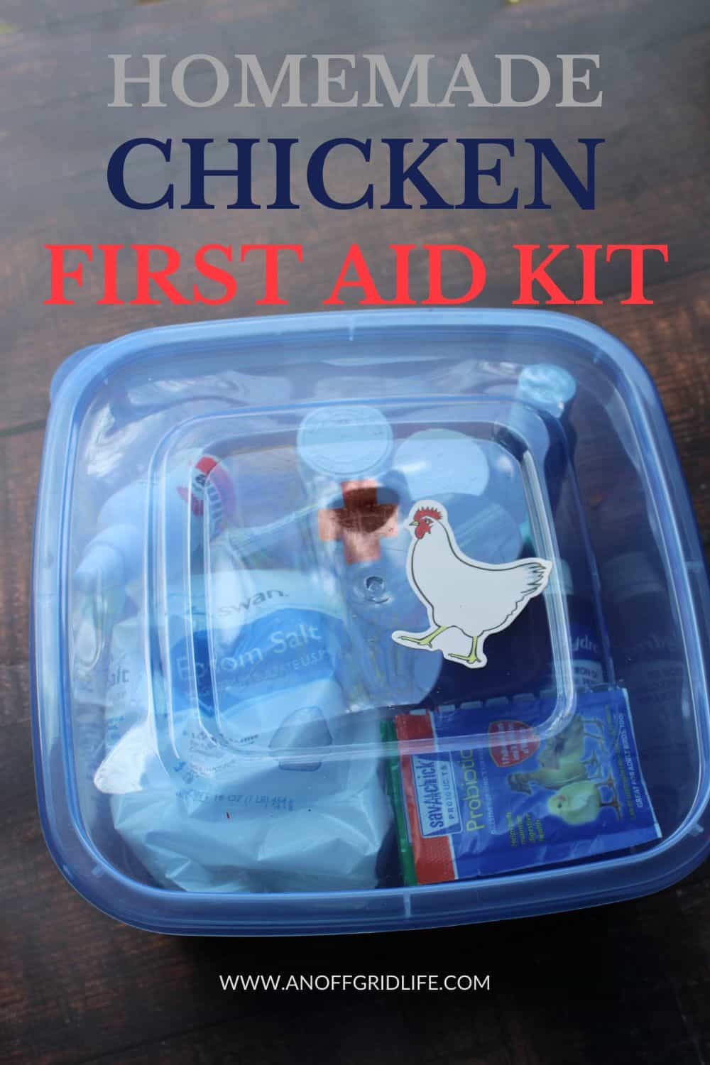 How to Make a Homemade Chicken First Aid Kit - An Off Grid Life