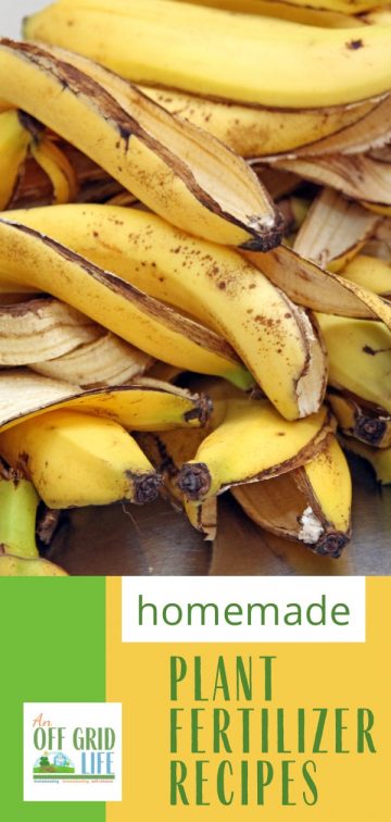 Homemade Plant Food: 7 Easy Natural Fertilizer Recipes - An Off Grid Life