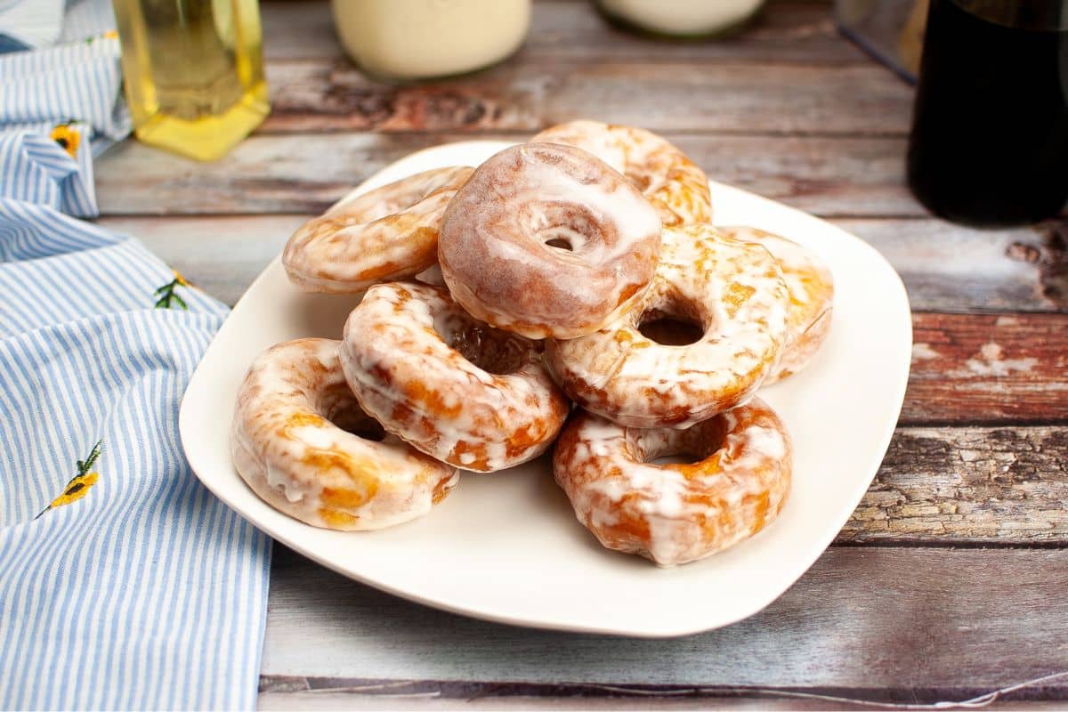 Best Ever Homemade Sourdough Donut Recipe with Glaze - An Off Grid Life