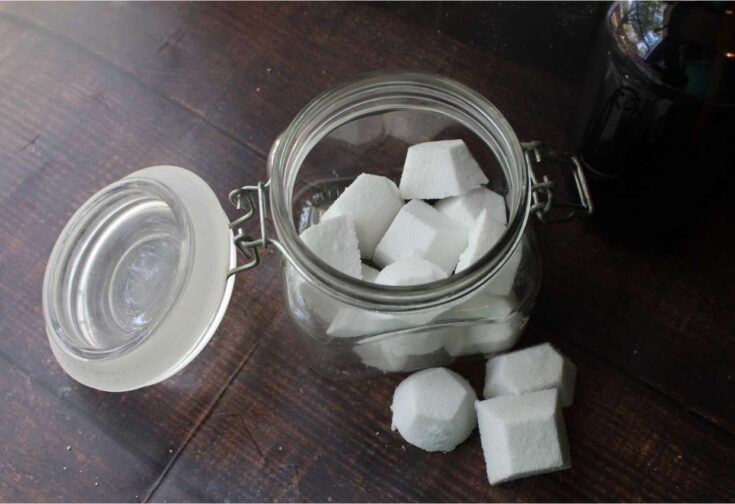 Homemade DIY Toilet Cleaning Bombs - An Off Grid Life