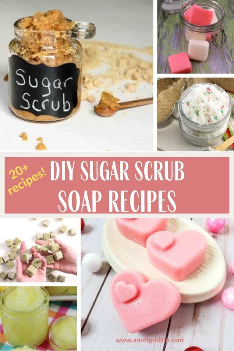 Whipped Sugar Scrub Soap Recipes - An Off Grid Life