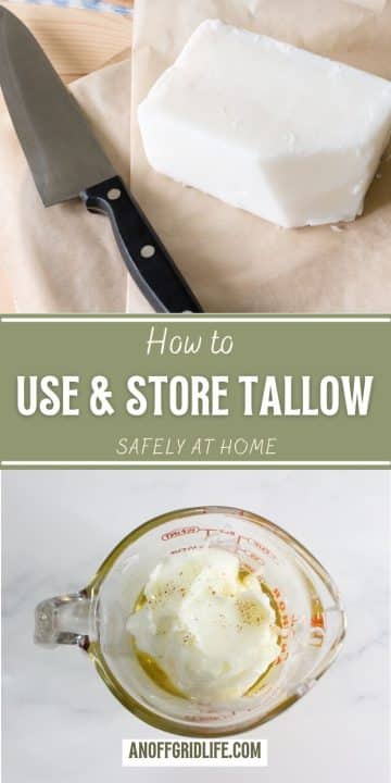 Uses for Tallow on the Homestead - An Off Grid Life
