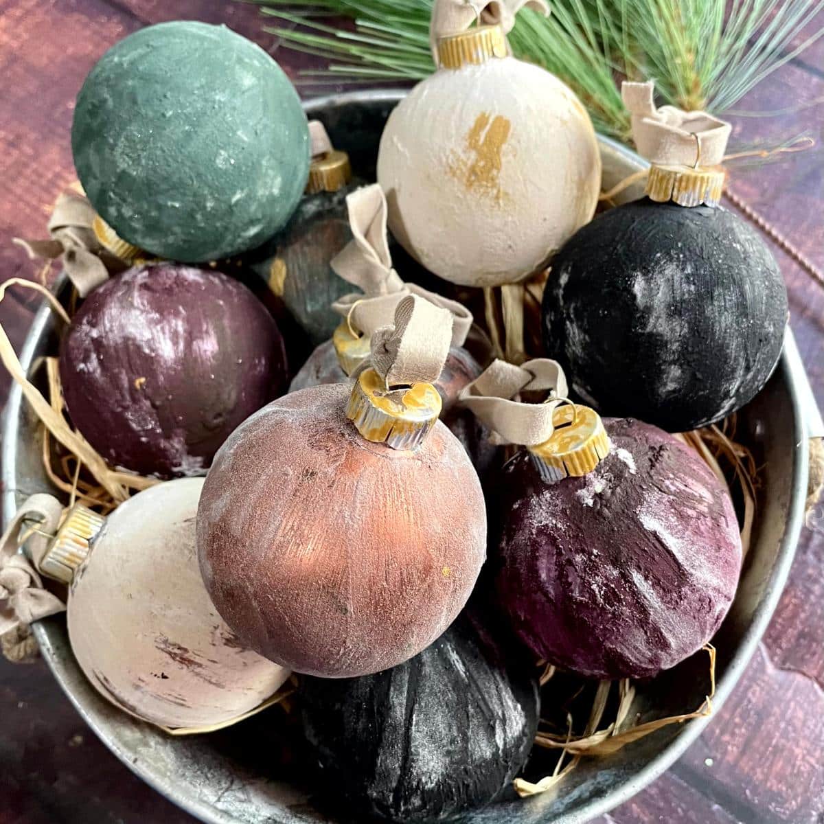 Vintage Ornaments DIY: A Simple Christmas Handcrafting Guide - An Off ...
