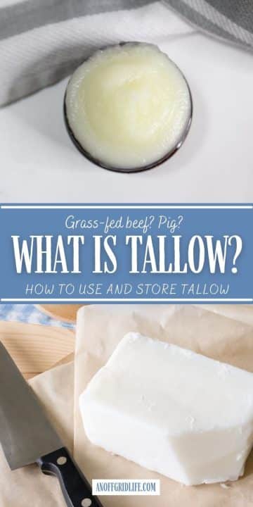 Uses for Tallow on the Homestead - An Off Grid Life