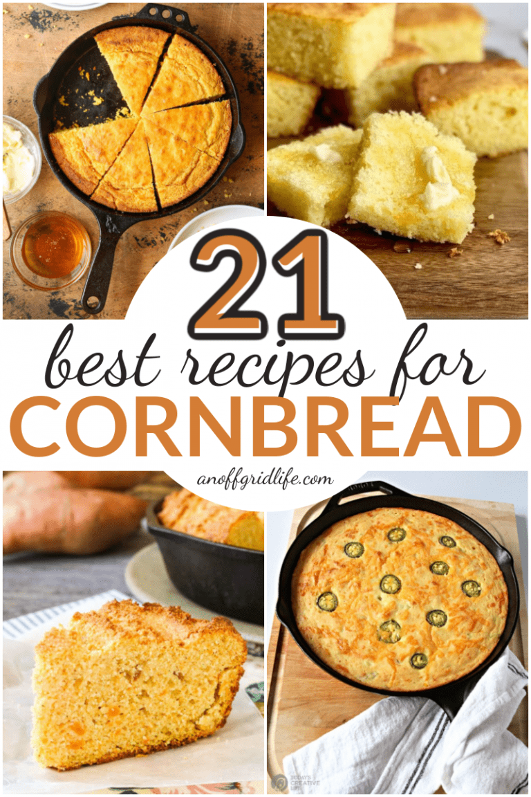 21 Best Cornbread Recipes - An Off Grid Life