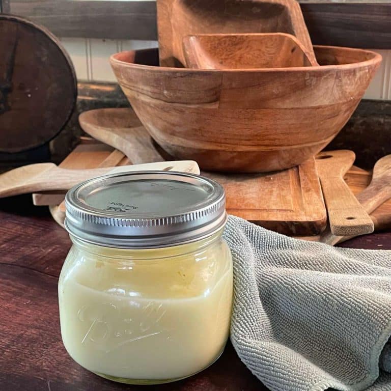 DIY Homemade Wood Butter Recipe - An Off Grid Life